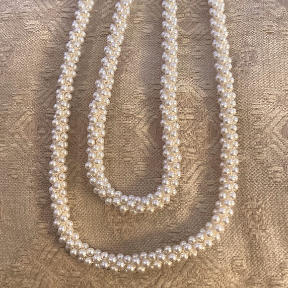 Jewelry | 5 Continuous Strand Of Pearl Beads | Poshmark
